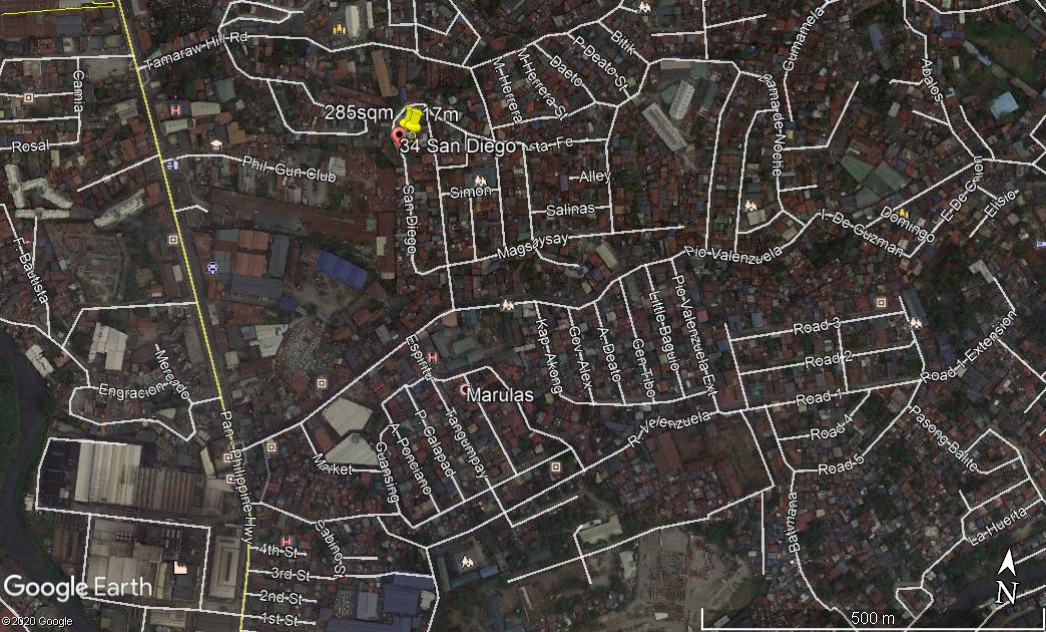 For Sale: 285sqm lot with old building in Marulas, Valenzuela City ...
