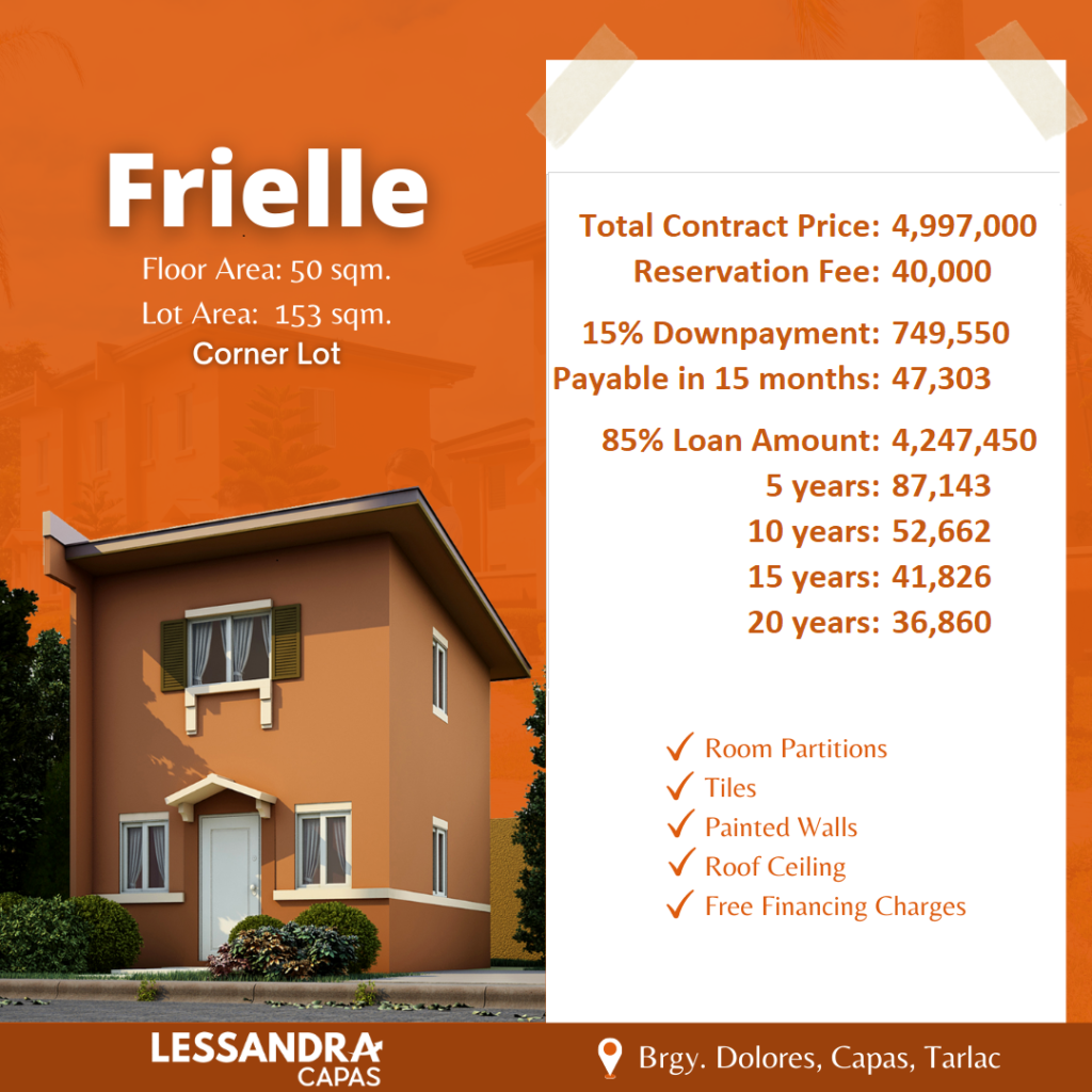 Frielle- Lessandra Capas Your Next Investment Destination | anahaw.ph